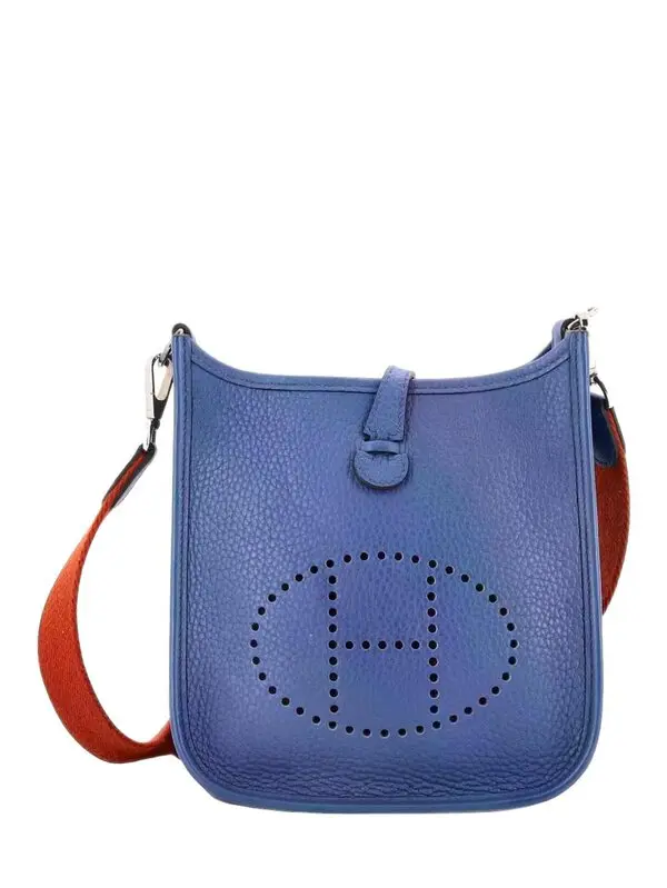 Hermès Evelyne Bag Gen Iii Clemence Tpm Cross Body Bag - Blue