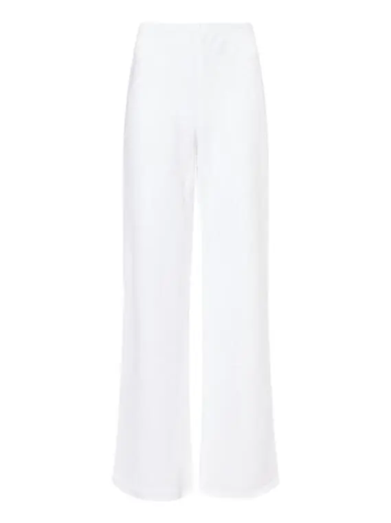 REFORMATION Gale Straight-leg Linen Trousers - White