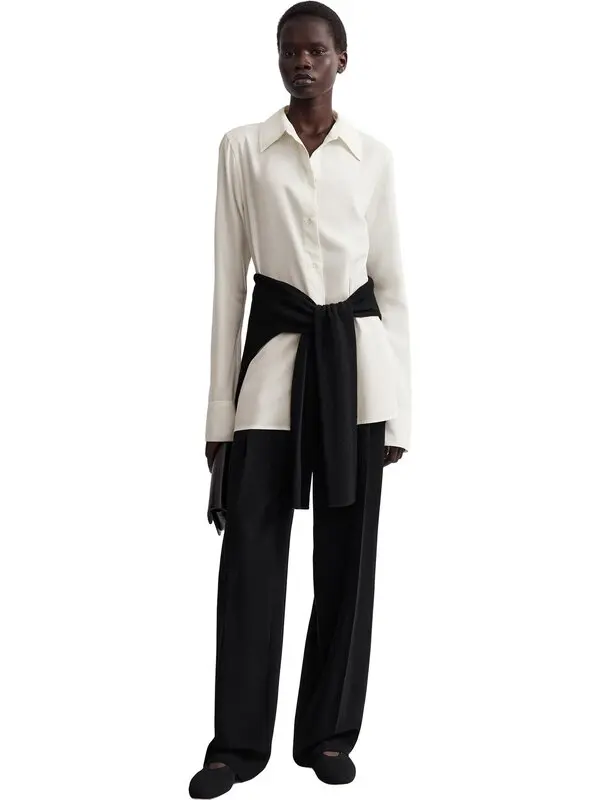 TOTEME Lightweight Shirt - Ecru