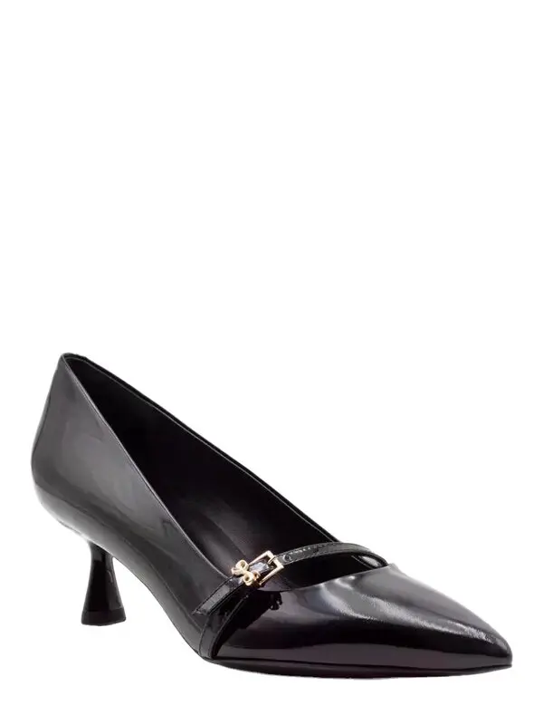 SERGIO LEVANTESI Carlotta Pointed-toe Pumps - Black