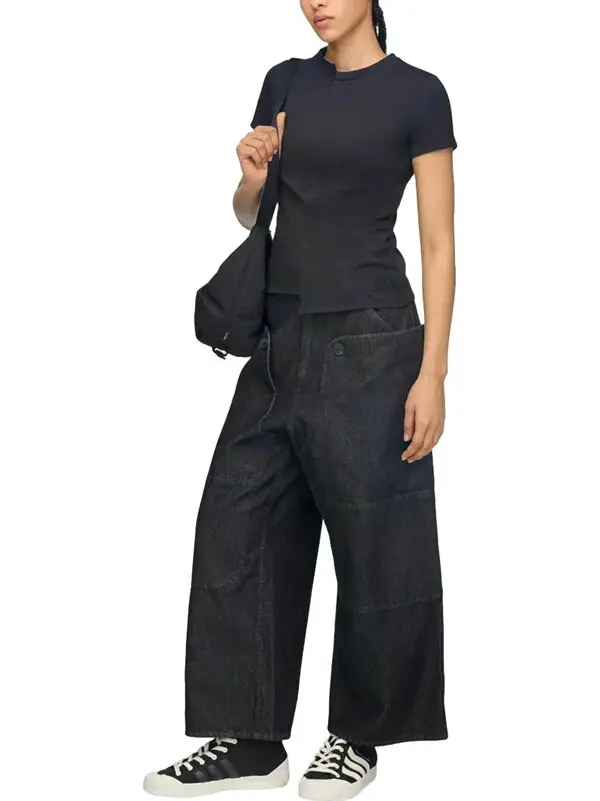 Y3 Fitted Short Sleeve T-shirt - Black