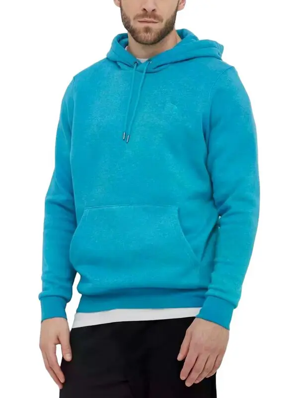 Under Armour Logo-embroidered Hooded Sweatshirt - Blue