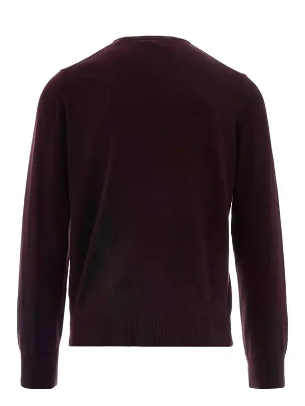 Lacoste Logo-patch Sweater - Red