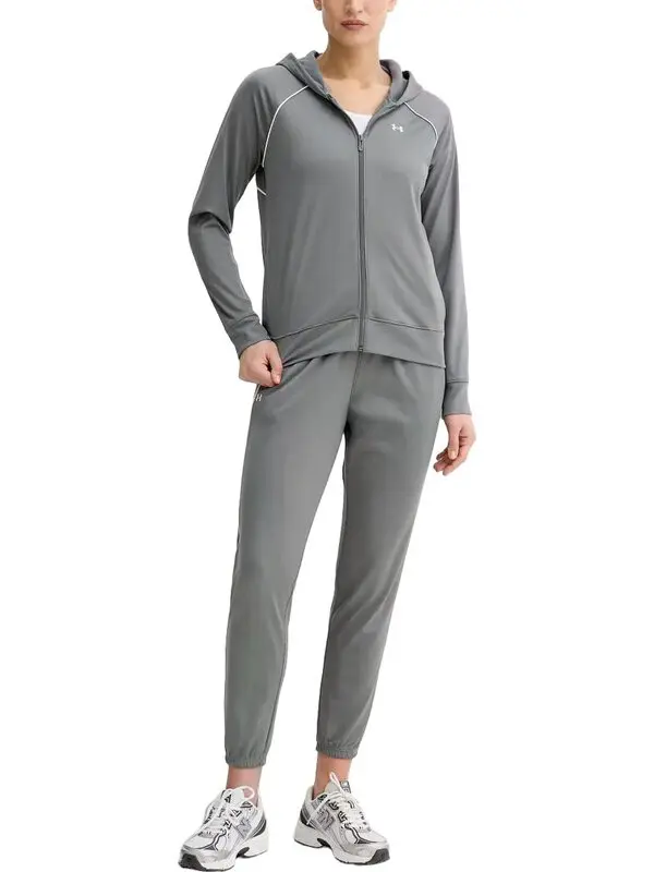 Under Armour Rival Piped-trim Drawstring Tracksuit - Grey