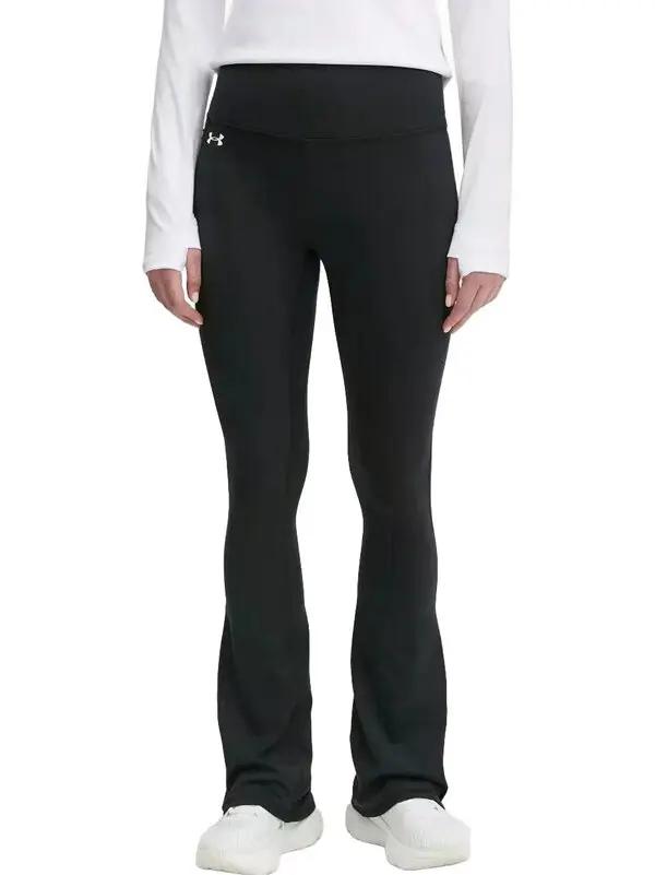 Under Armour Motion Logo-print Flared Leggings - Black