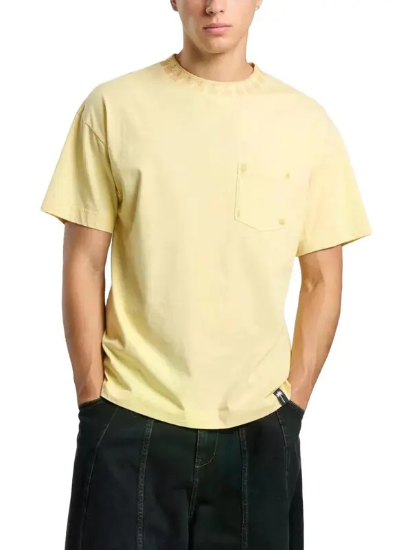 Palm Angels Palm Rib T-shirt - Yellow