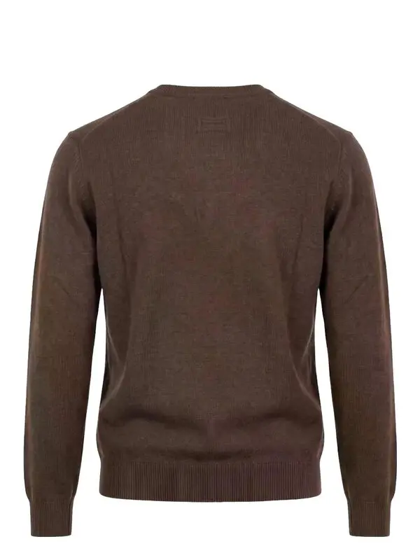 DRUMOHR Wool Crew-neck Pullover - Brown