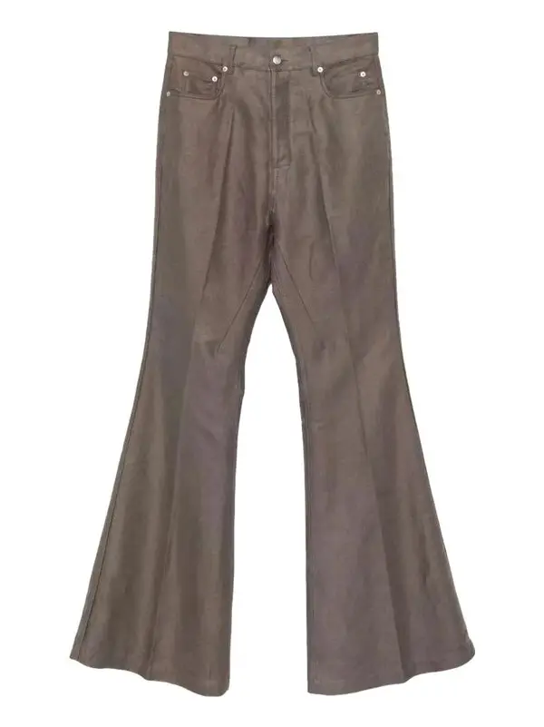 Rick Owens Flared Trousers - Grey