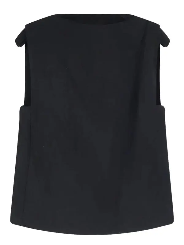 Vince Sleeveless Blouse - Black
