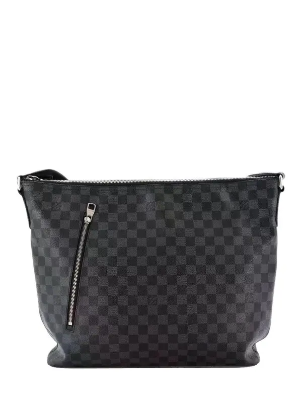 LOUIS VUITTON Damier Graphite Mick Messenger Bag - Black