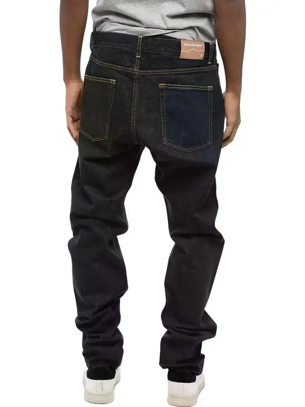 Moncler X Frgmt Regular-fit Ultra Dark-wash Jeans - Black