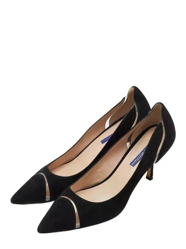STUART WEITZMAN Pointed-toe Pumps - Black