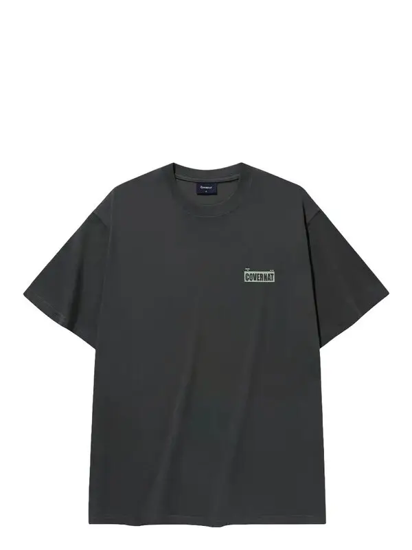 COVERNAT Logo-print T-shirt - Grey