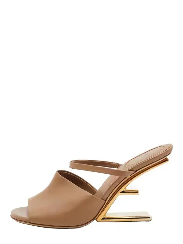 Fendi First Heeled Sandals - Neutrals