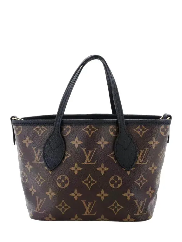 LOUIS VUITTON Neverfull Bandouliere Inside Out Monogram Canvas And Leather Bb Tote Bag - Brown
