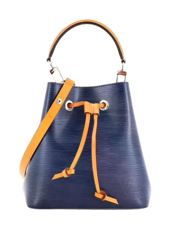 LOUIS VUITTON Neonoe Handbag Epi Leather Bb Bucket Bag - Blue