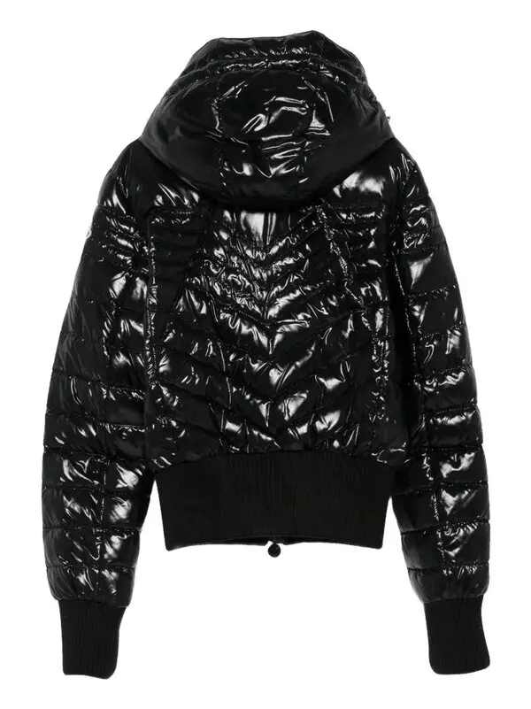 Moncler 2010s Quilted Hooded Jacket - Black