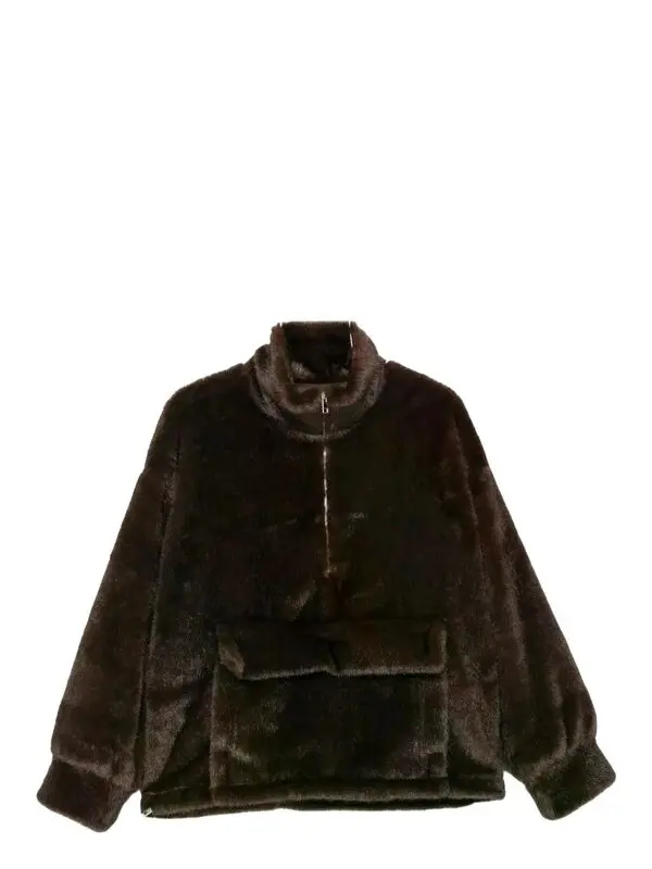 Source Unknown Faux-fur Zvika Jacket - Brown