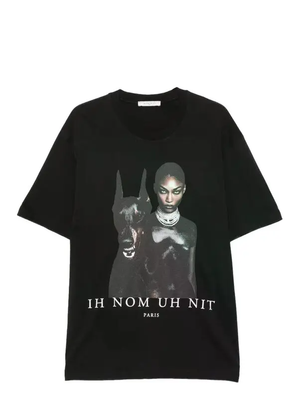IH NOM UH NIT Family Graphic-print T-shirt - Black