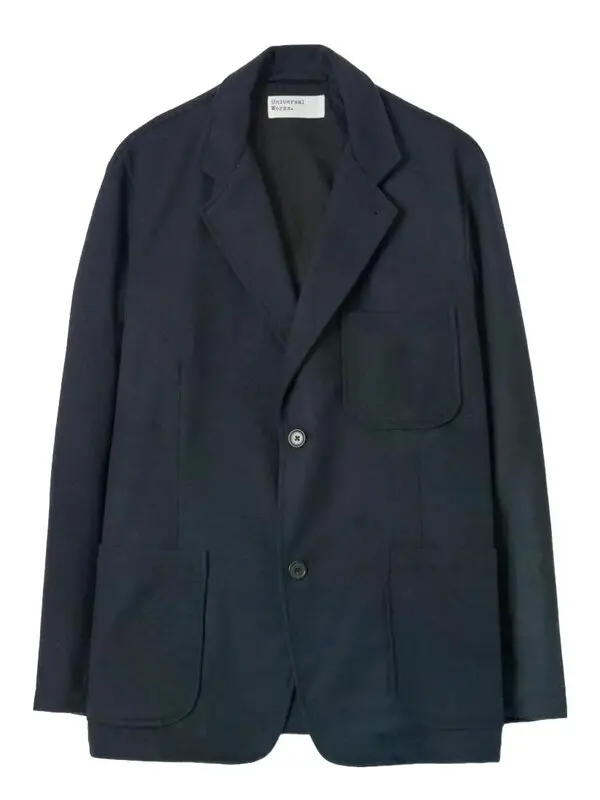 Universal Works Two-button Jacket - Blue