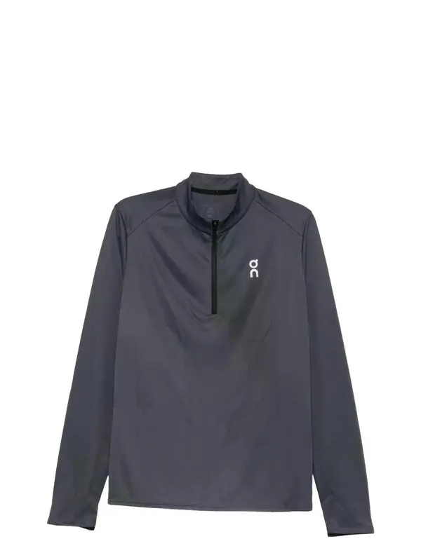 On Core 1/4 Zip Top - Black