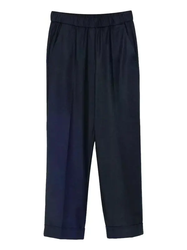 ROSSO 35 Elasticated Trousers - Blue