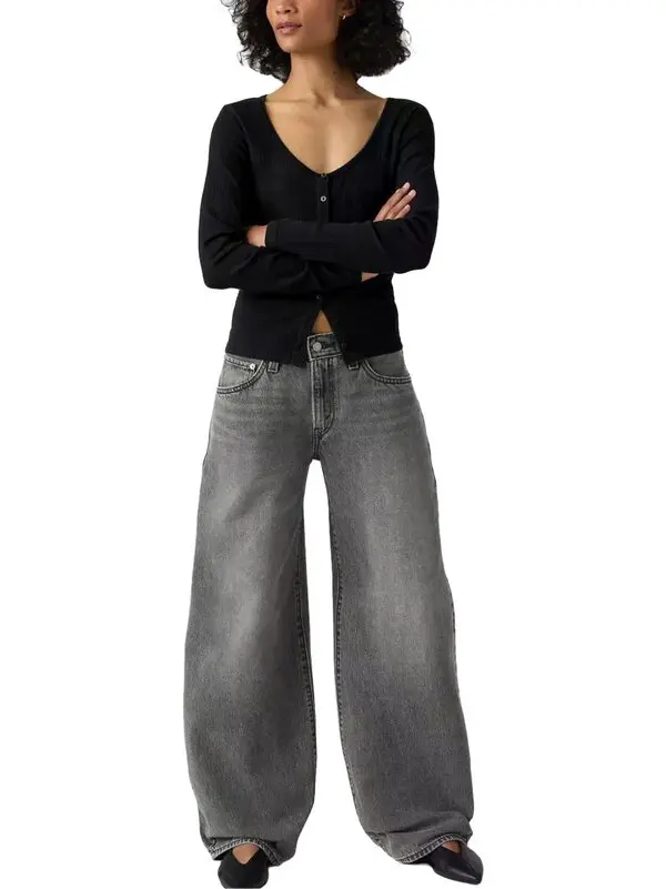 LEVI'S Middy Balloon Jeans - Grey