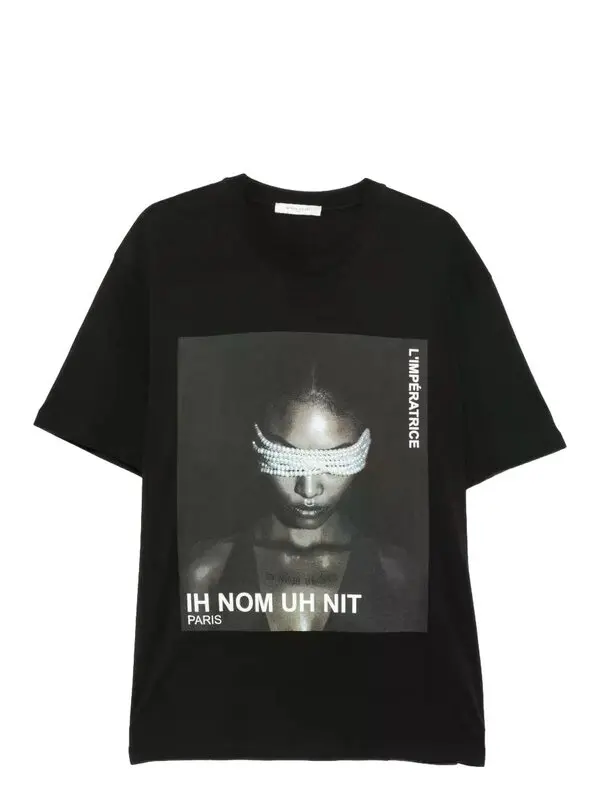 IH NOM UH NIT L'impératrice Graphic-print T-shirt - Black