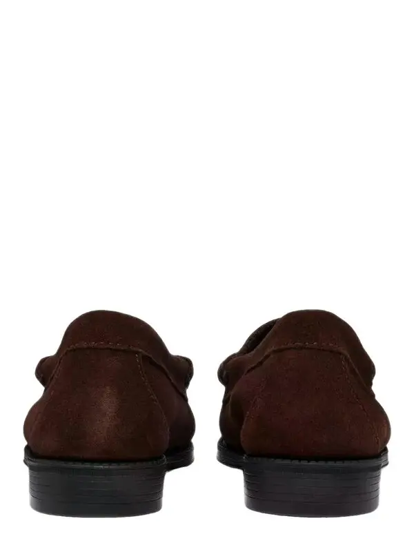 G.H.BASS Weejuns Suede Penny Loafers - Brown