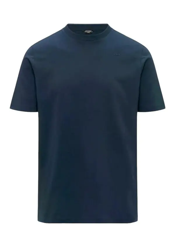 K-WAY Odom Logo-embroidered T-shirt - Blue