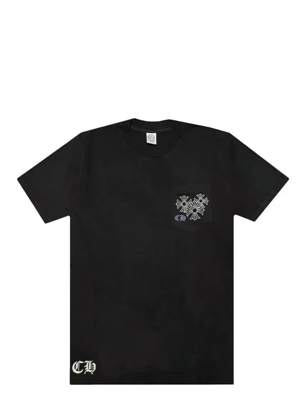 Chrome Hearts Logo-print Pocket T-shirt - Black