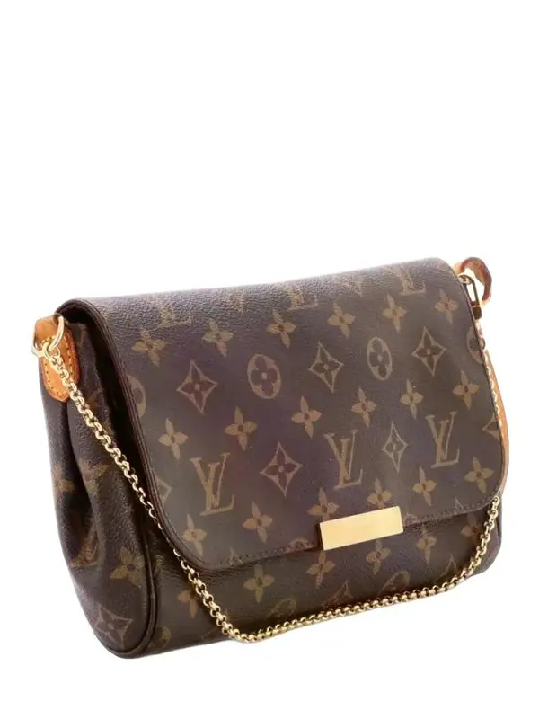 LOUIS VUITTON Favorite Handbag Monogram Canvas Mm Crossbody Bag - Brown