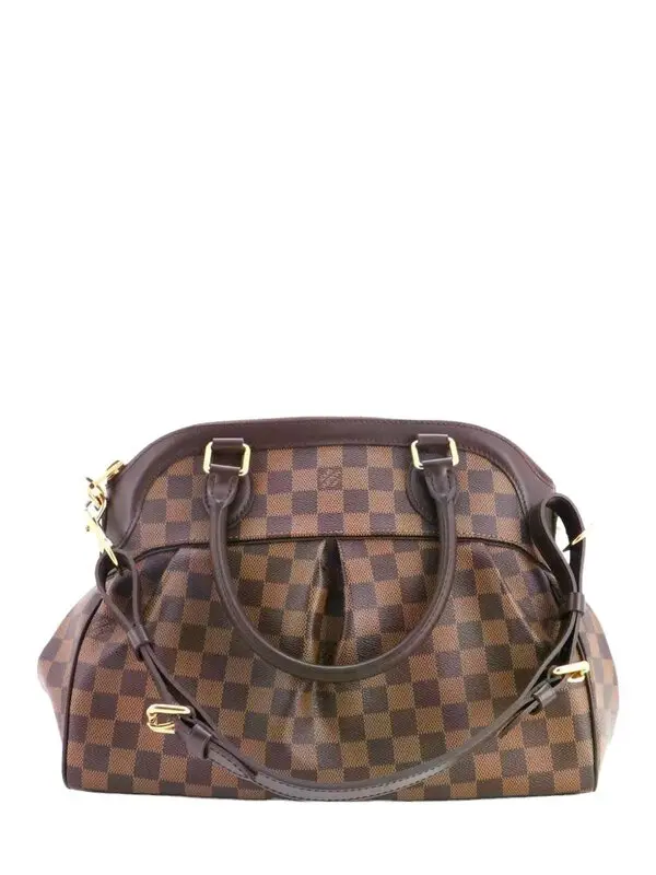 LOUIS VUITTON Trevi Damier Pm Satchel - Brown