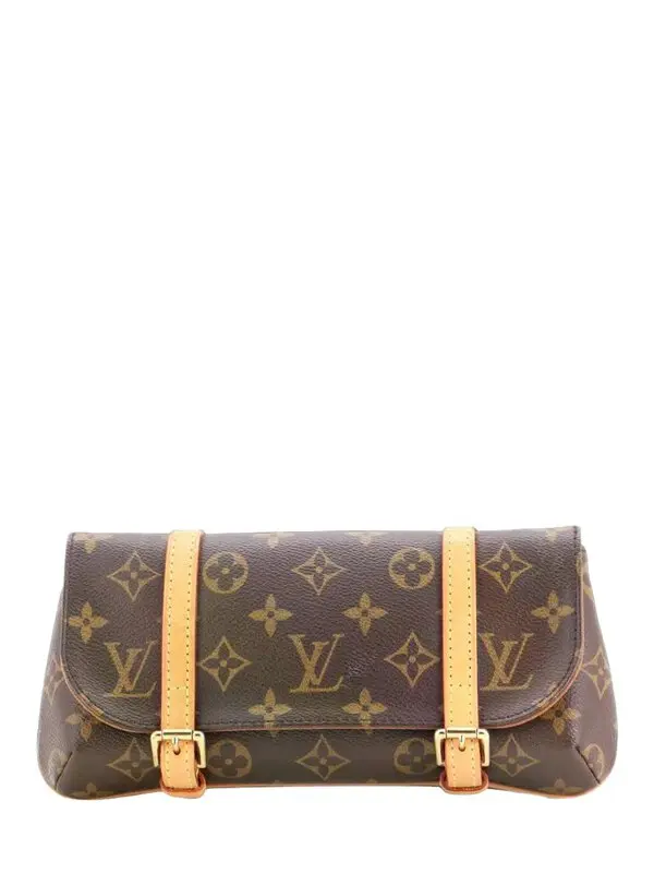 LOUIS VUITTON Marelle Waist Bag Monogram Canvas Belt Bag - Brown