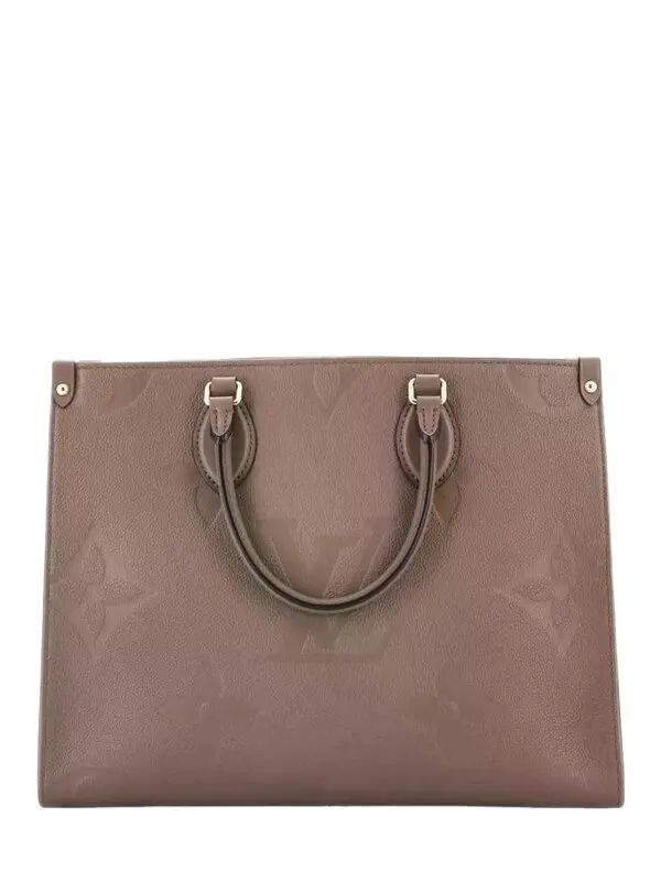 LOUIS VUITTON Onthego Monogram Empreinte Giant Mm Tote Bag - Neutrals