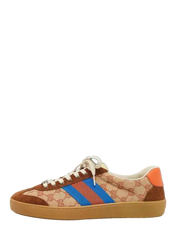 Gucci G74 Gg Canvas Sneakers - Red