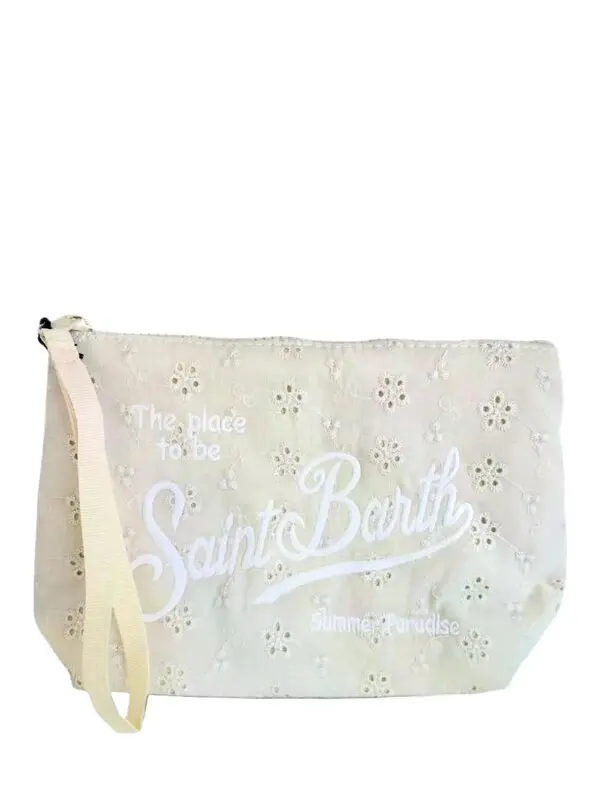 MC2 SAINT BARTH Aline Clutch Bag - Neutrals