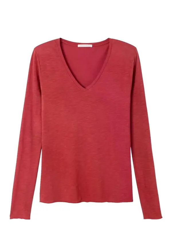 American Vintage Jacksonville Long-sleeve T-shirt - Red