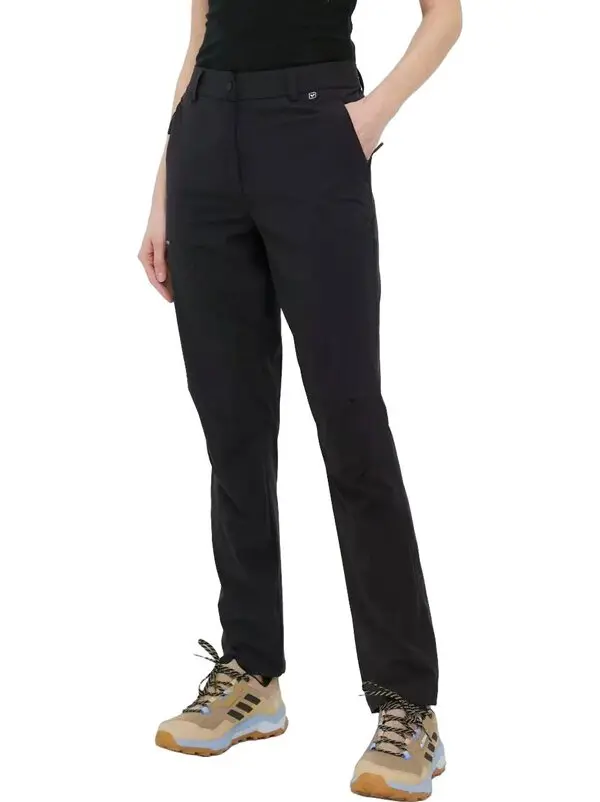VIKING Logo-patch Performance Trousers - Black