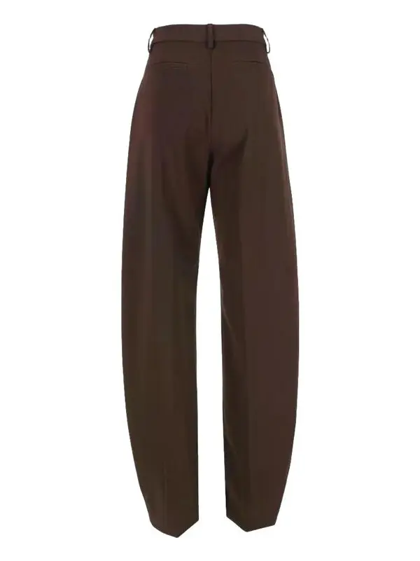 THELATEST E-dina Straight-leg Trousers - Brown