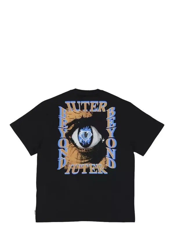 IUTER Beyond Graphic-print T-shirt - Black