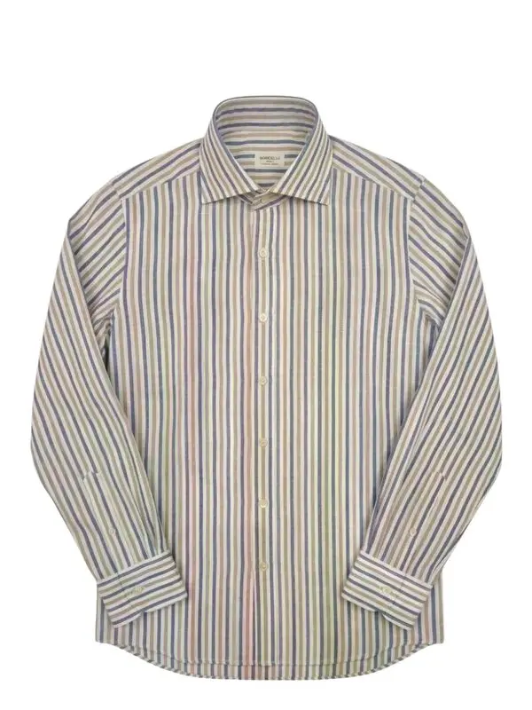BORRIELLO NAPOLI Striped Shirt - Neutrals
