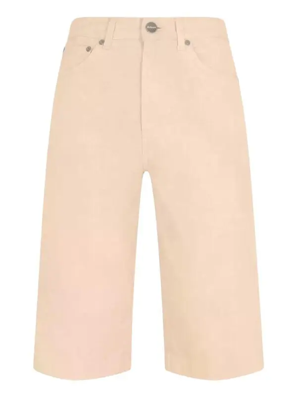 DONDUP Delfine Belt-loop Shorts - Neutrals