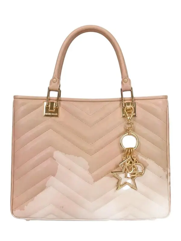 MARC ELLIS Medium Krissy Wave Tote Bag - Neutrals