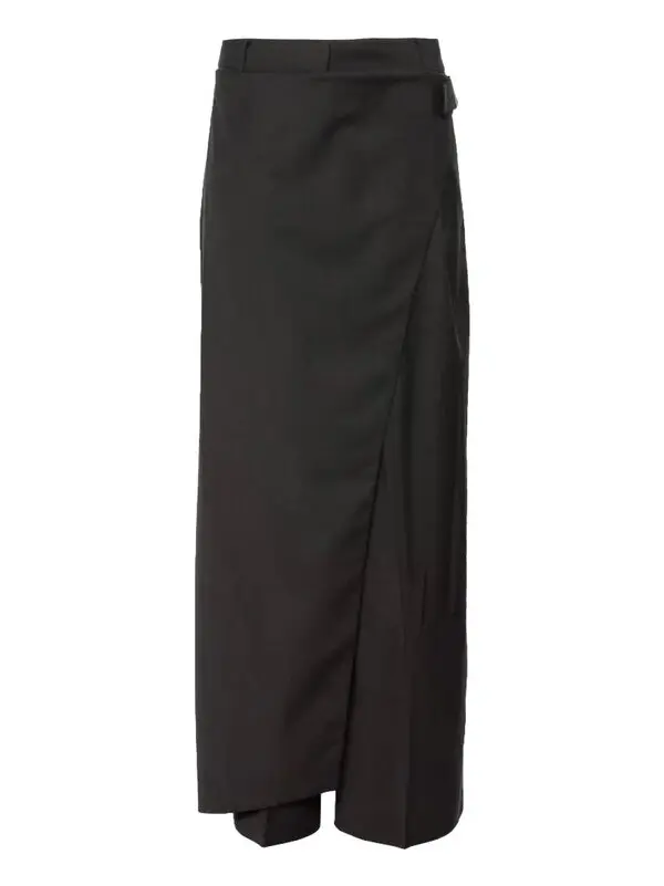 Source Unknown Sissi Wrap-belt Trousers - Black