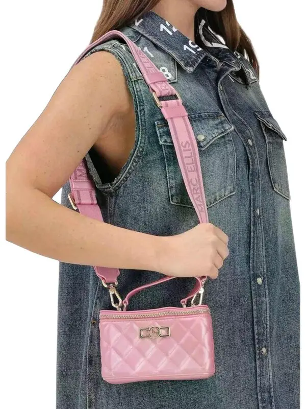 MARC ELLIS Quilted Shoulder Bag - Pink