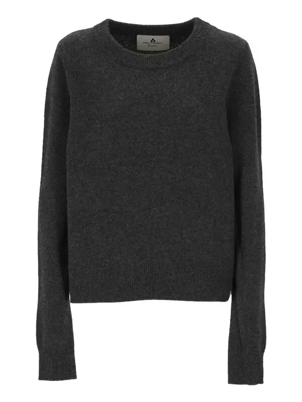 Peuterey Ribbed-trim Crew-neck Sweater - Grey