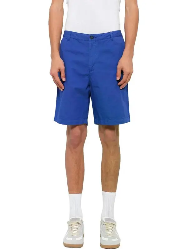 Kenzo Logo-embroidered Shorts - Blue