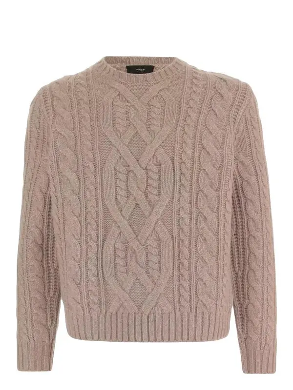 Vince Cable-knit Pullover - Neutrals