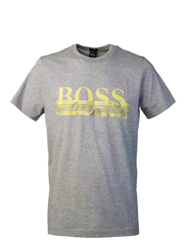 Hugo Logo Short-sleeve T-shirt - Grey